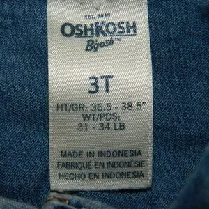 OshKosh B'gosh | Shirts & Tops | Oshkosh Bgosh Girls 3t Chambray Blue ...